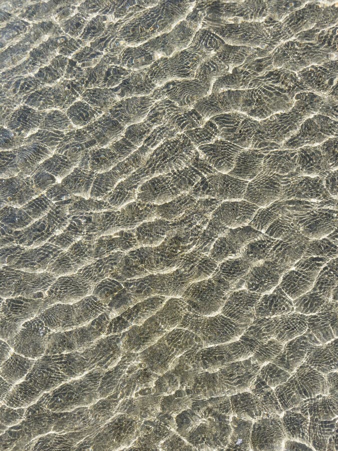 Photo Documentation of Ripples in Shallow Sea Water Stock Image - Image ...