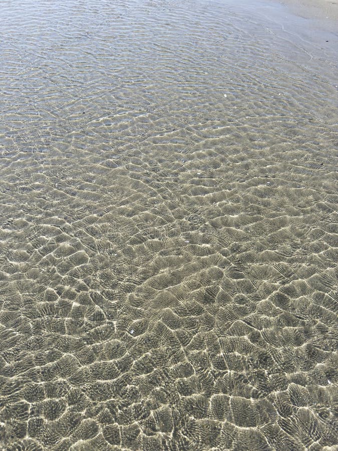 Photo Documentation of Ripples in Shallow Sea Water Stock Photo - Image ...