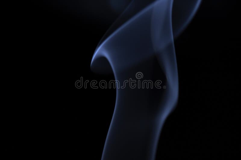 Photo of Drifting Smoke in the Dark, Background. Stock Photo - Image of ...