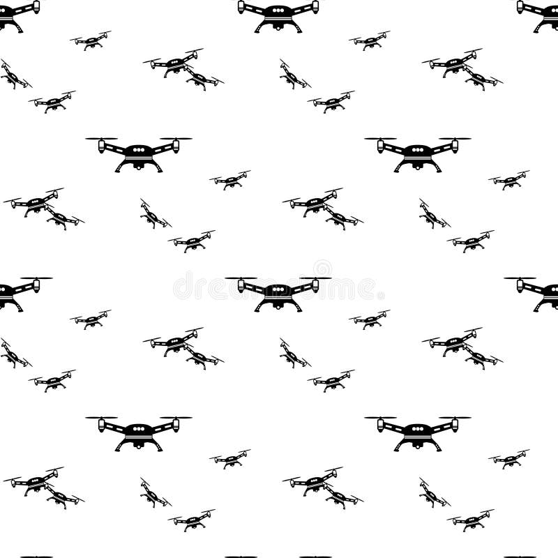 Photo Drone Pattern Seamless Vector Repeat Geometric for Any Web Design ...