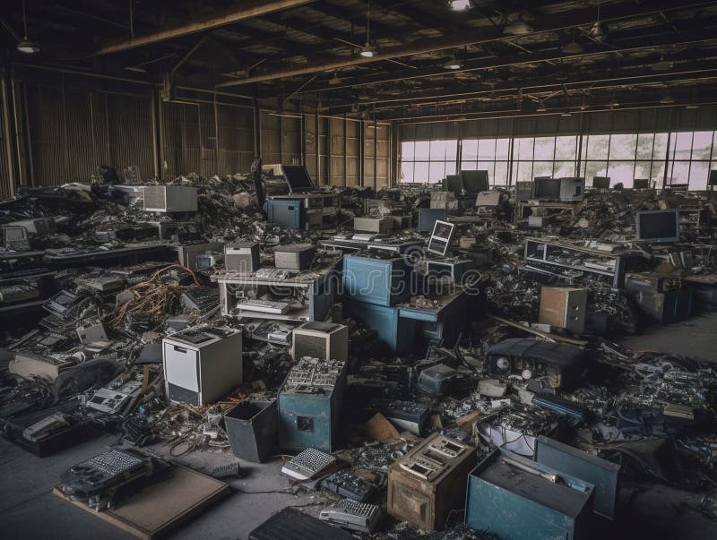 E-Waste Recycling and Responsible Electronics Disposal Stock ...