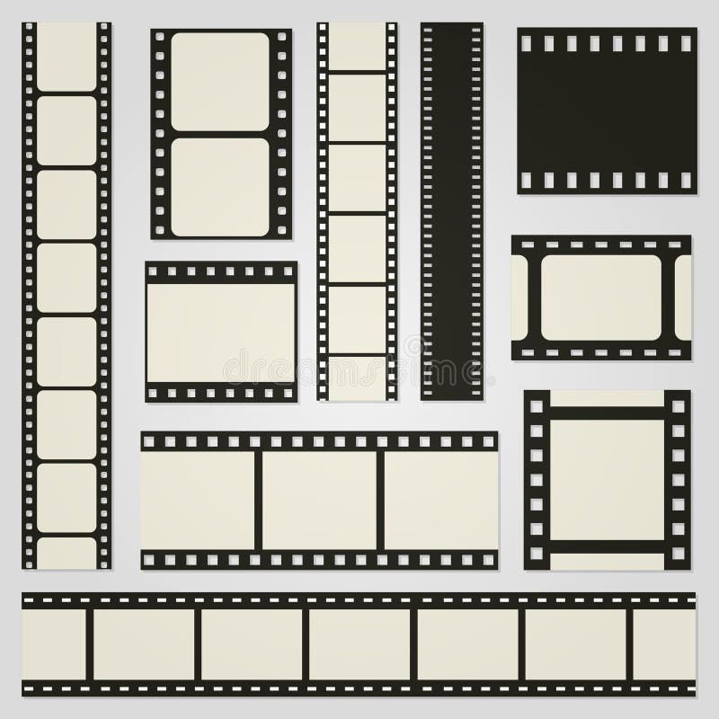 Photo edges and frames stock illustration. Illustration of abstract ...