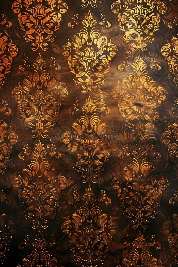 Photo of Elegant Brocade Texture with Intricate Raised Patterns Stock ...
