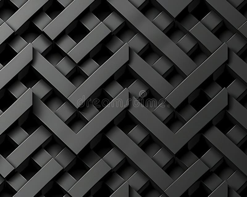 Photo of Elegant and Minimalist Vector Pattern of Interlocking ...