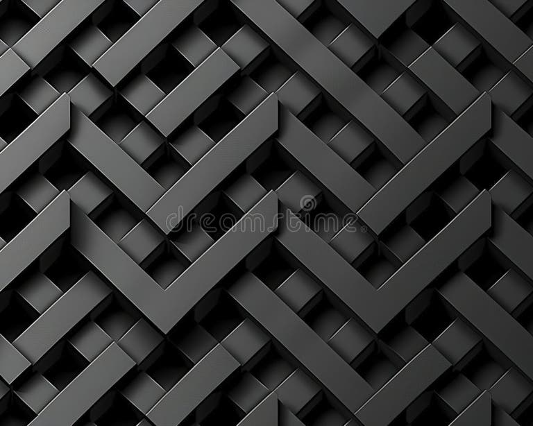Photo of Elegant and Minimalist Vector Pattern of Interlocking ...