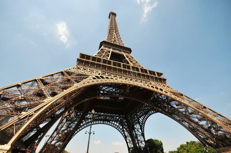The Famous Eiffel Tower in Paris, France Stock Image - Image of ...