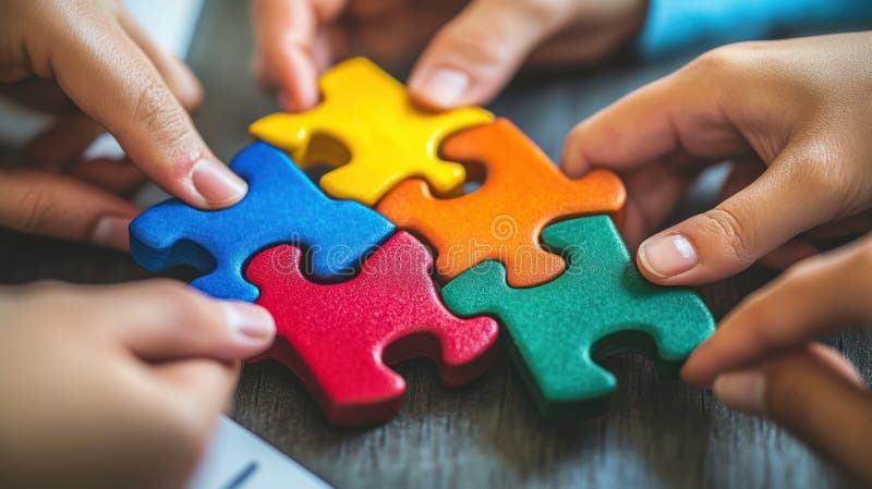 Collaborative Workplace: Diverse Employees Engaged in Task with ...