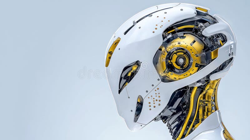 High-Tech Android Sentinel for Futuristic Space Travel with Advanced AI ...