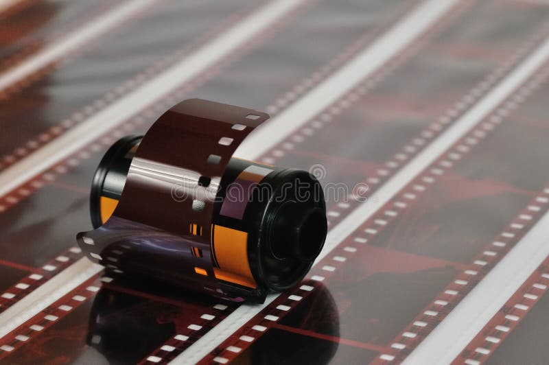 Photo film reel stock photo. Image of strip, film, reel - 16897856