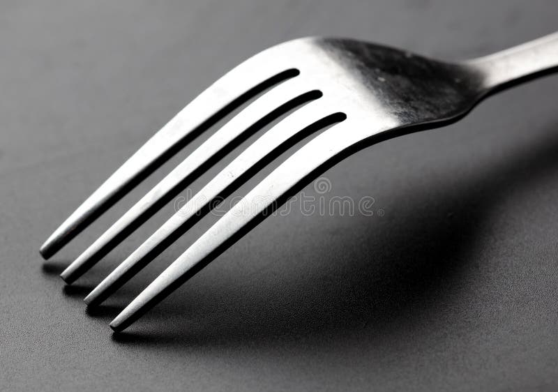 Photo of a Fork with Shadow Stock Image - Image of food, cutlery: 171438735