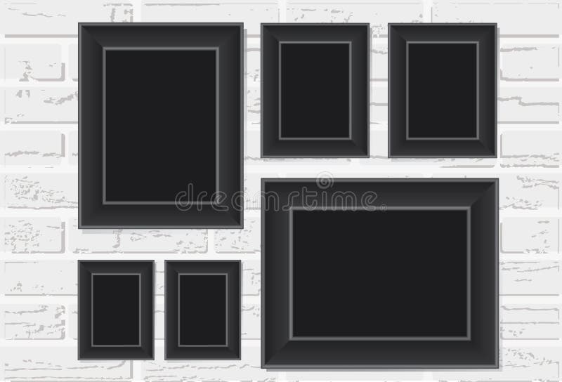 Photo Frame on Background Vector Stock Vector - Illustration of ...