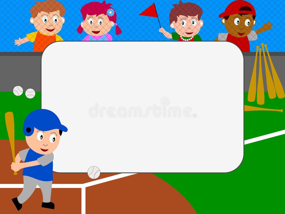 Kids Baseball Card Stock Illustrations – 223 Kids Baseball Card Stock ...