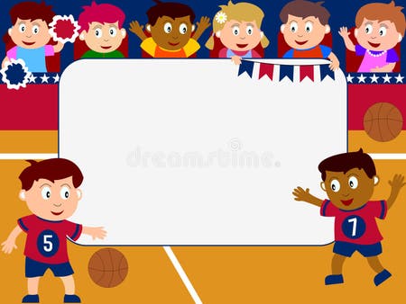 Basketball Team Border Stock Illustrations – 525 Basketball Team Border ...
