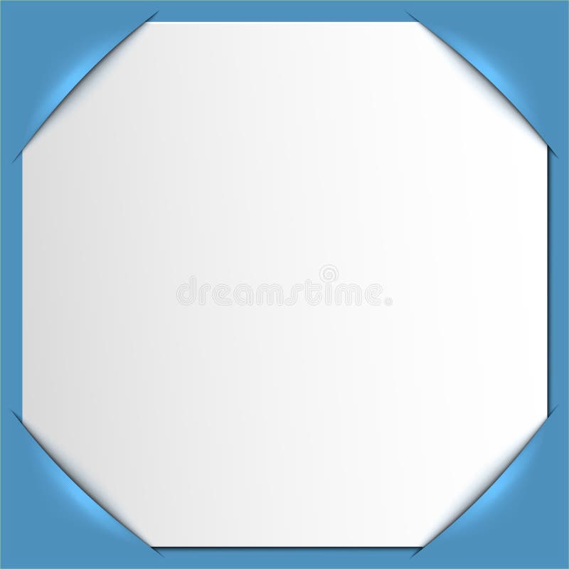 Photo Frame Corners. Vector. Stock Vector - Illustration of square ...