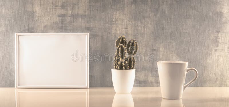 Photo Frame with Empty Space. Frame in Landscape Mode. Stock Image ... Photo Frame with Empty Space. Frame in Landscape Mode. Stock Image ...