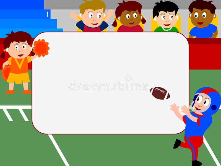 Football Border Stock Illustrations – 4,829 Football Border Stock ...