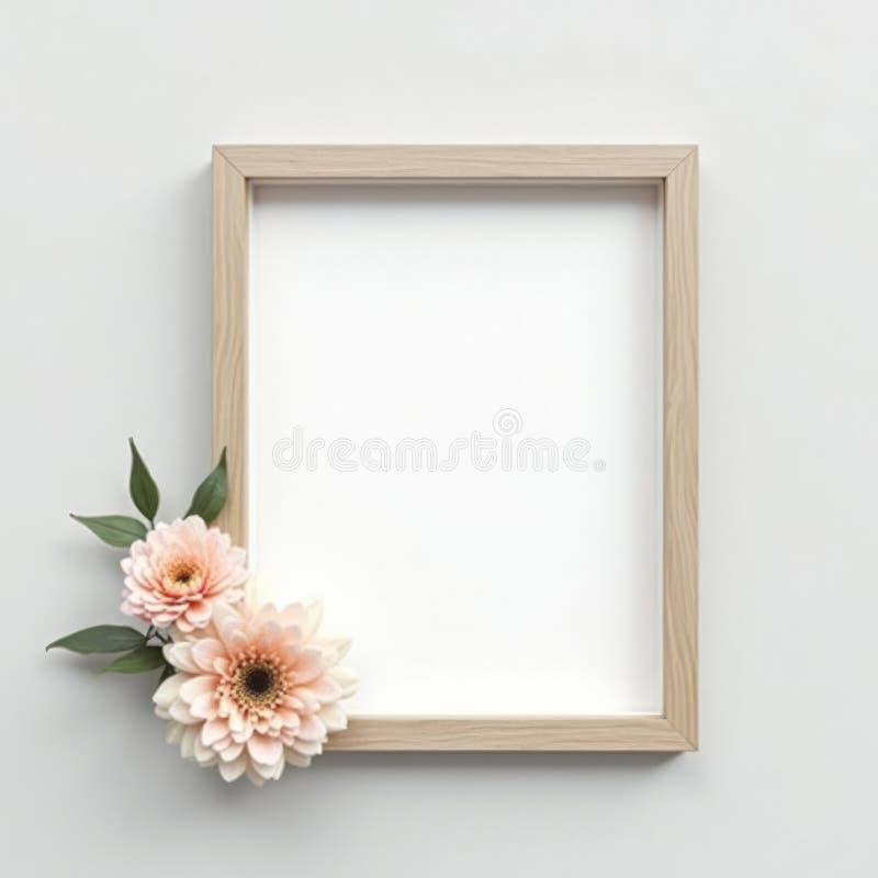 Photo Frame Isolated on Transparent or White Background. Stock Image ...