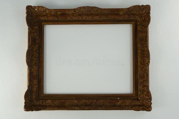 Photo Frame Outline, Close-up Stock Image - Image of home, wall: 390498629