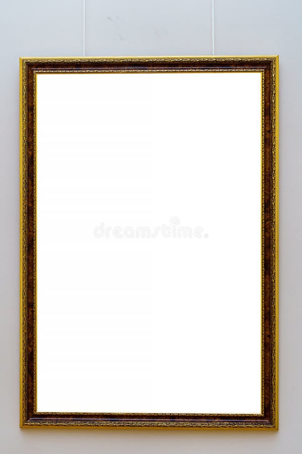 Photo Frame or Picture Frame with White Isolated Copy Space Stock Photo ...