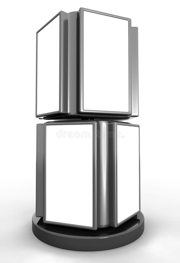 Photo frame stand display stock illustration. Illustration of framework ...