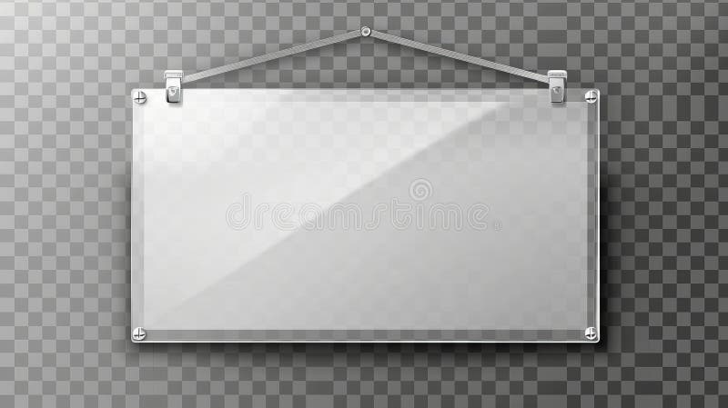 Photo Frame Template, Rectangular Name Plate, Plexiglass Banner, Holder ...