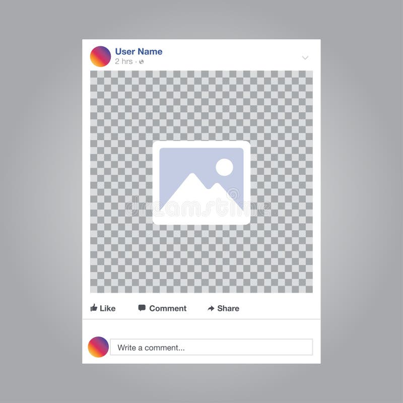 Photo Frame Vector Illustration a Transparent Background Stock ...