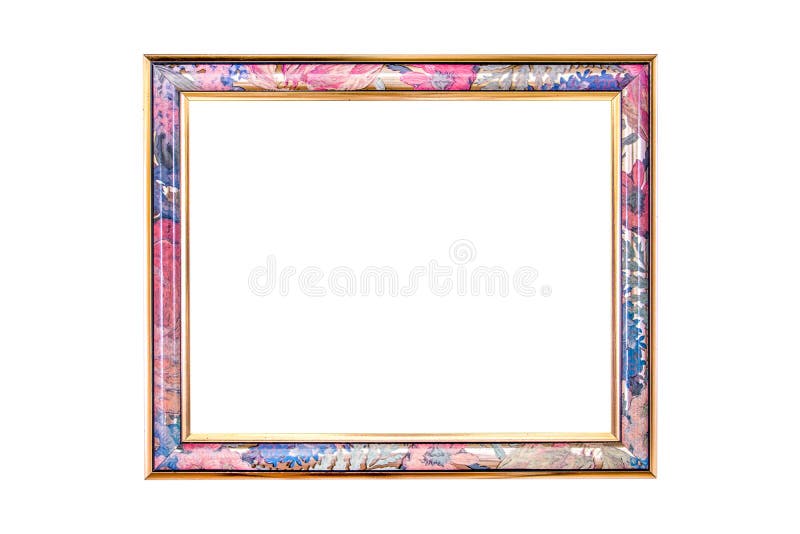 Photo Frames Isolated On White Background. Colorful Frame Isolated On ...
