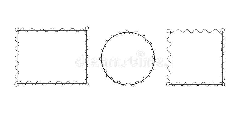 Rectangular Doodle Frames Stock Illustrations – 513 Rectangular Doodle Frames Stock ...