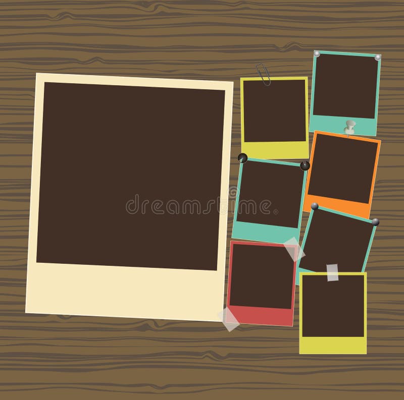 Photo frames stock vector. Illustration of design, happiness - 57961430