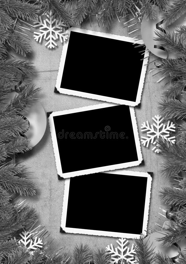 Christmas Page Border Traditional Scroll Pattern Stock Photos - Free ...