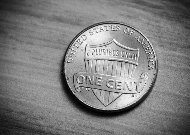 Photo of the Front of the Penny Dollar. Stock Photo - Image of coins ...