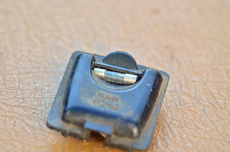 Photo of Fuse Box for TV Set Stock Image - Image of danger, system ...