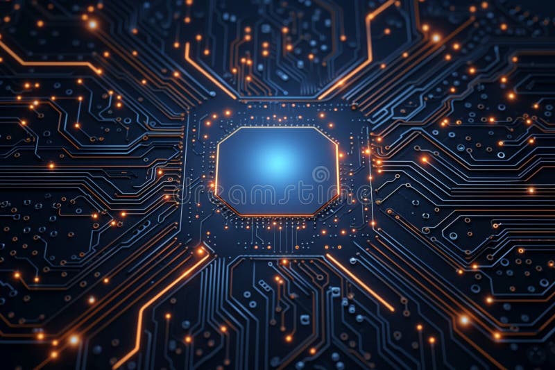 Tech Innovation Abstract Circuit Board Texture, Electronic Motherboard ...