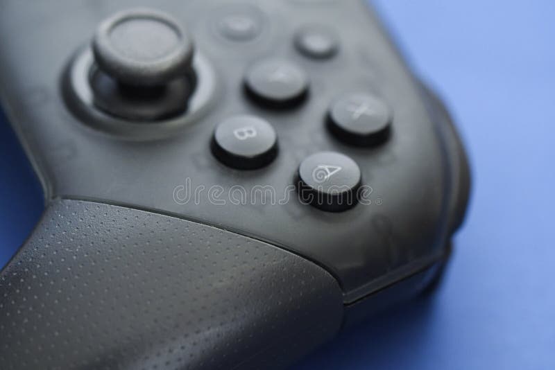 Photo of a Gaming Controller Stock Photo - Image of white, analog ...