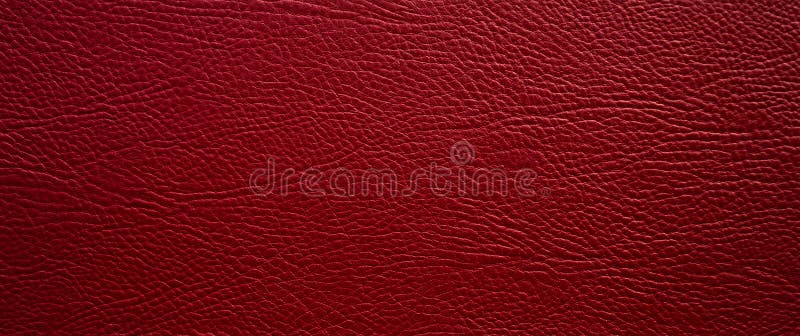 Photo of Genuine Red Leather. Rectangular Leather Texture Stock Image ...
