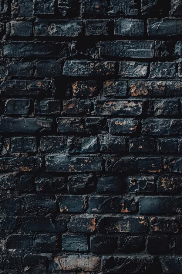 Photo of Gothic Brick Wall Texture with Dark Moody Atmosphere Stock ...