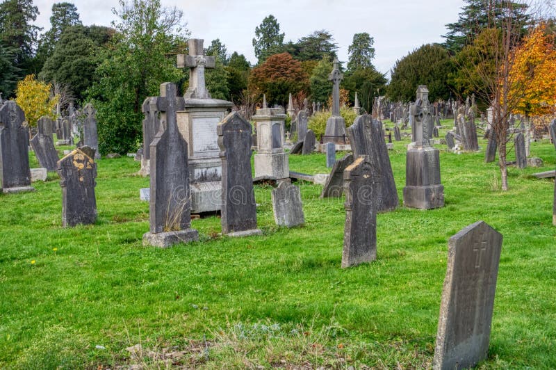 Graveyard editorial stock image. Image of graveyard - 261711464