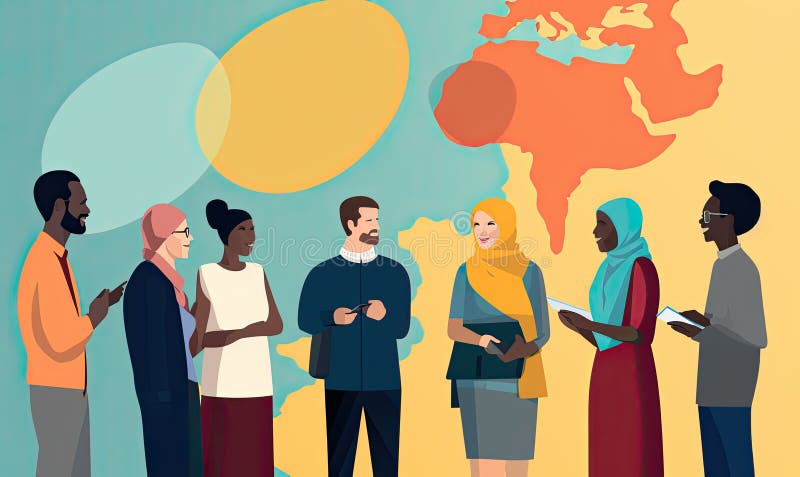 Photo of a Group of People Standing Together in Unity Stock ...