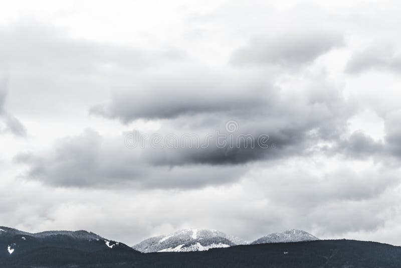 Grouse Mountain in Vancouver, BC, Canada Stock Image - Image of ...