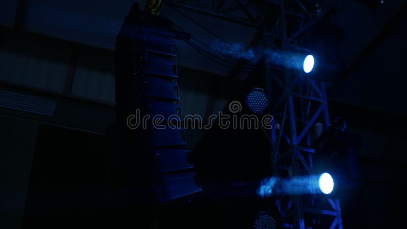 Photo of Hanging Sound Kit and Lighting Stock Photo - Image of ...