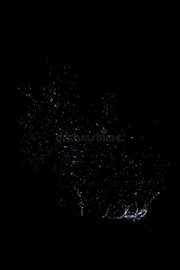 Photo High Speed Water Splash or Splat at Black Background, for Your ...