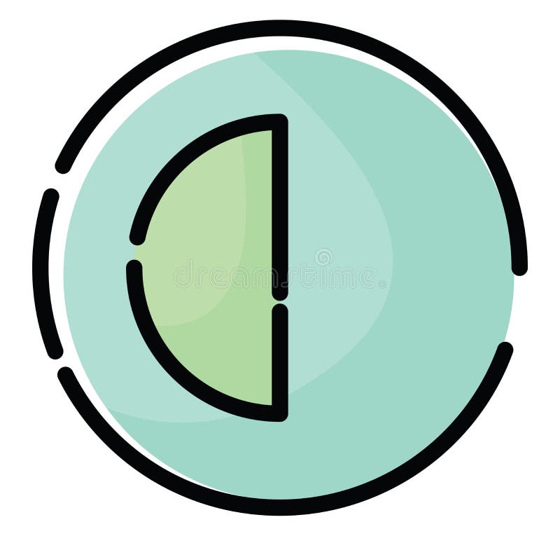 Photo highlight, icon stock vector. Illustration of symbol - 258922980