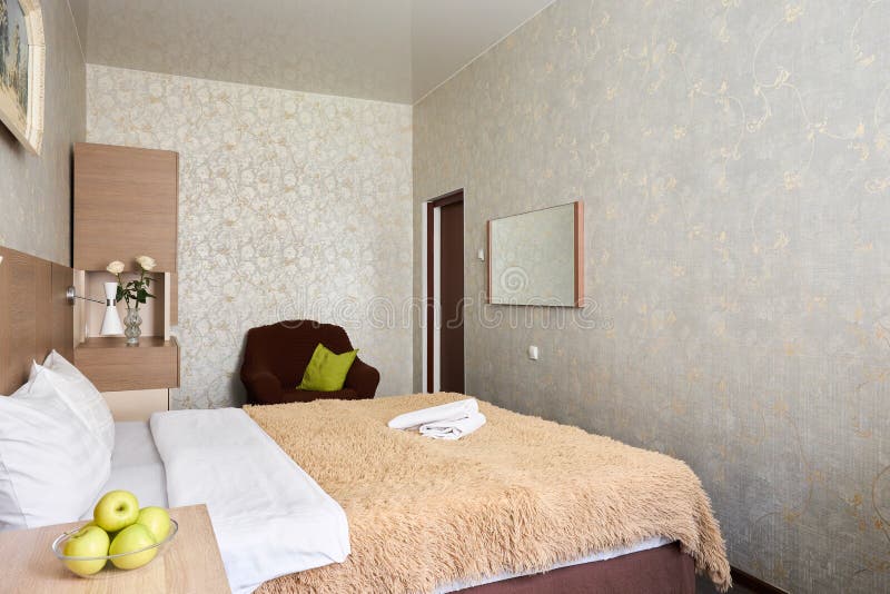 Photo of the Hostel Room with Details Stock Photo - Image of service ...