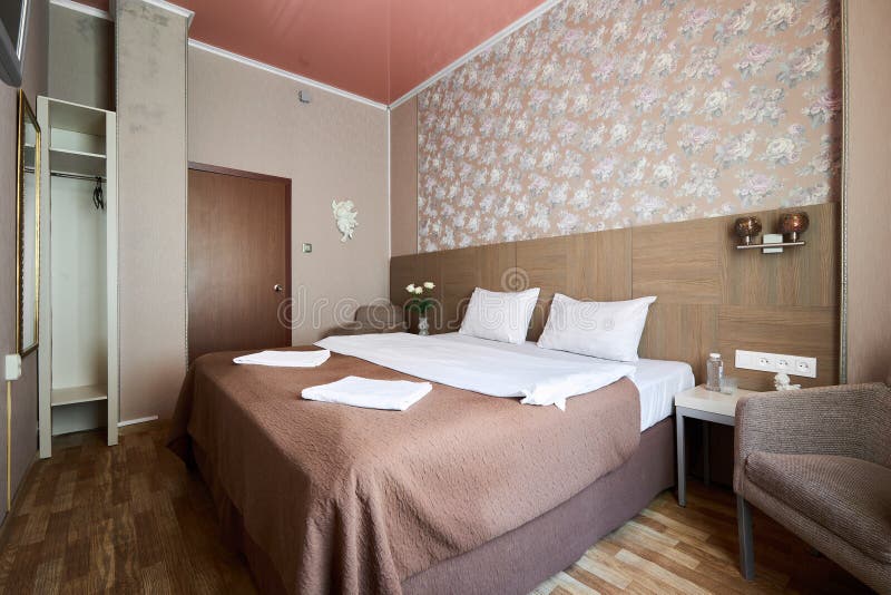 Photo of the Hostel Room with Details Stock Photo - Image of vacation ...