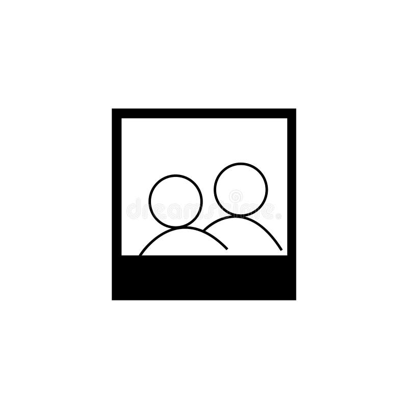 Photo Icon stock illustration. Illustration of file, film - 92193830