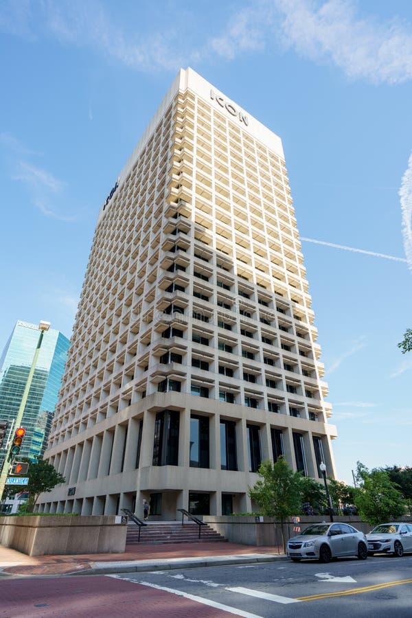 Photo of Icon Tower Downtown Norfolk VA Editorial Stock Image - Image ...