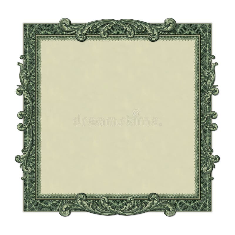 Money Border stock photo. Image of dollar, green, retro - 29743998