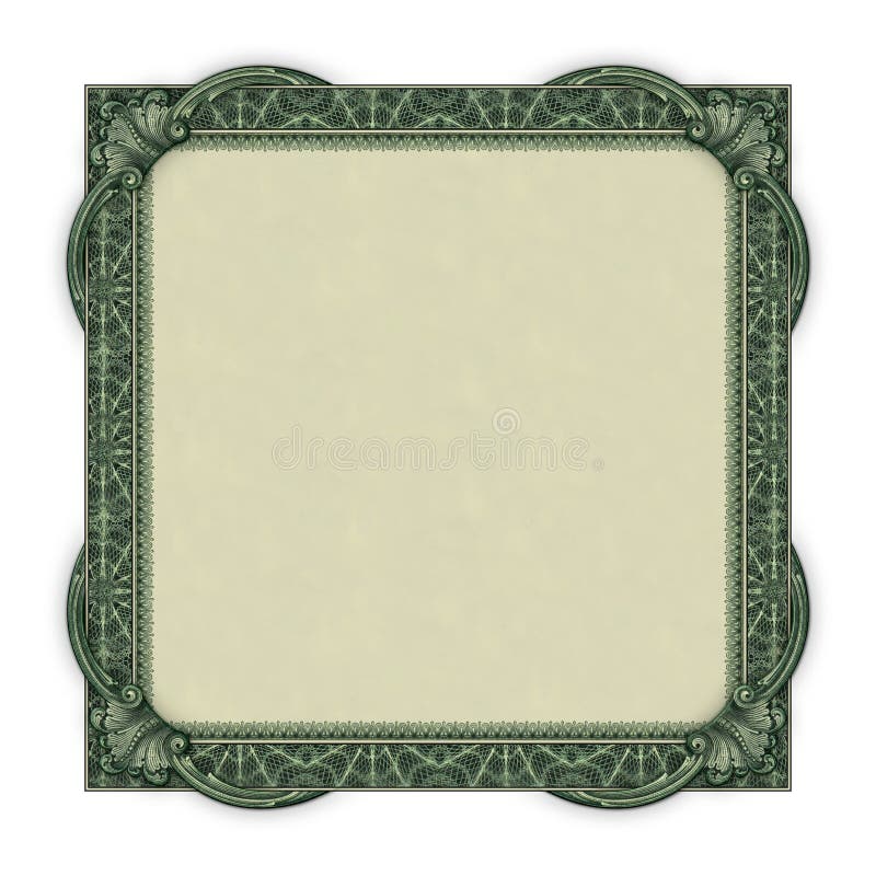 Money Border stock image. Image of frame, ornate, pattern - 29744027