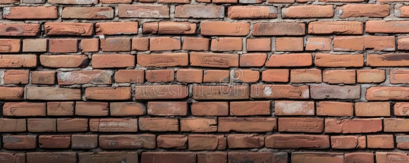 Photo Illustration Natural Red Brick Wall Stock Illustration ...