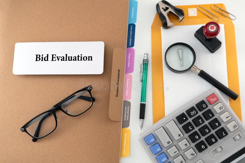 Photo Illustration for Procurement or Tender Process Called Bid ...